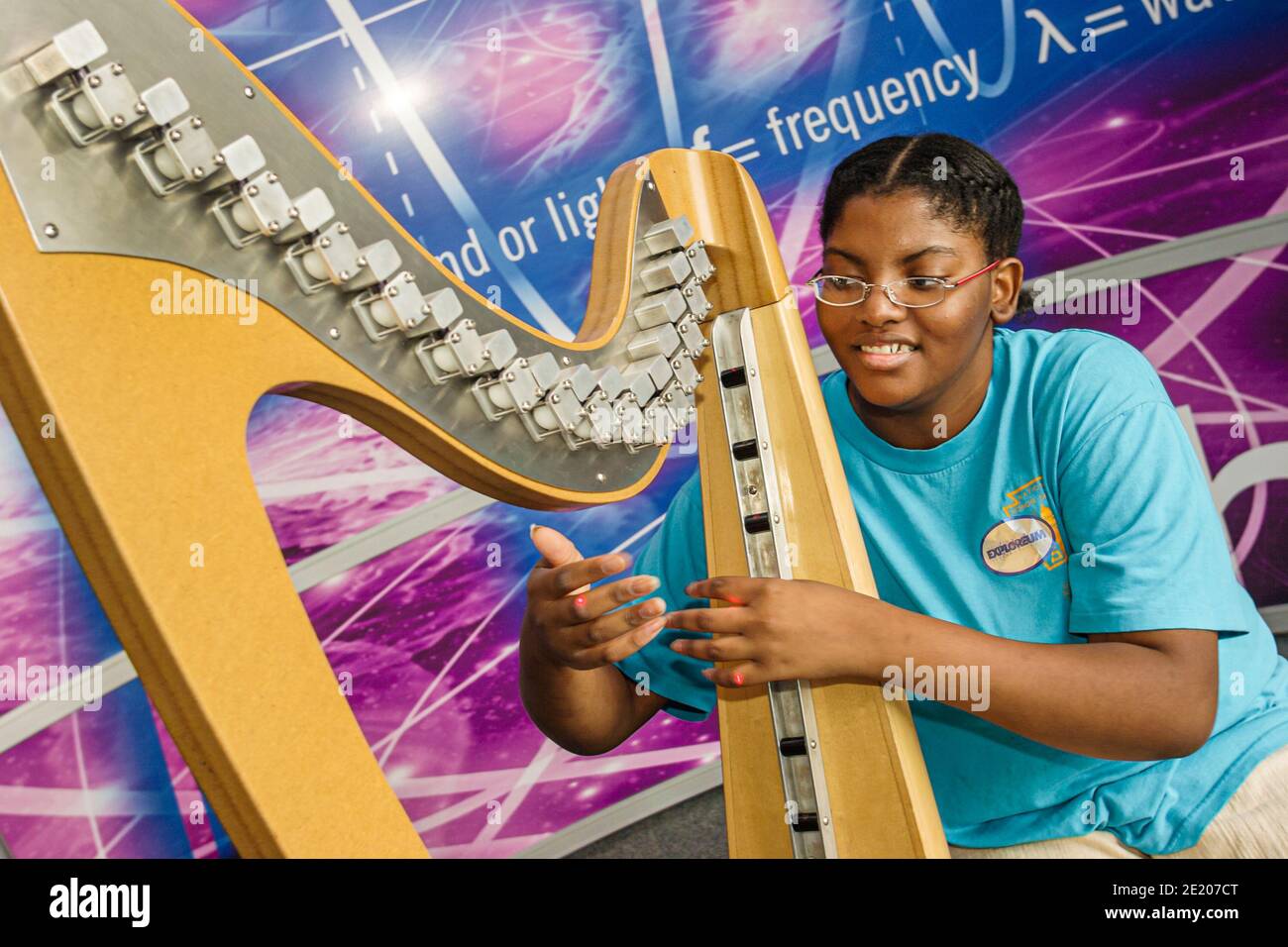 Alabama Mobile Gulf Coast Exploreum Science Center centre,Black teen ...