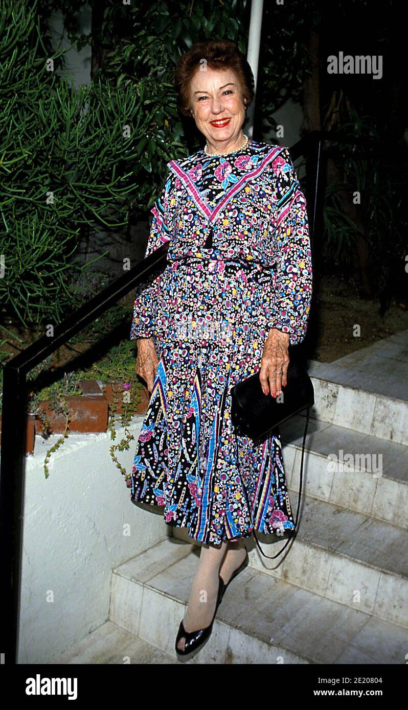 F2993 FAY WRAY Credit: Ralph Dominguez/MediaPunch Stock Photo - Alamy