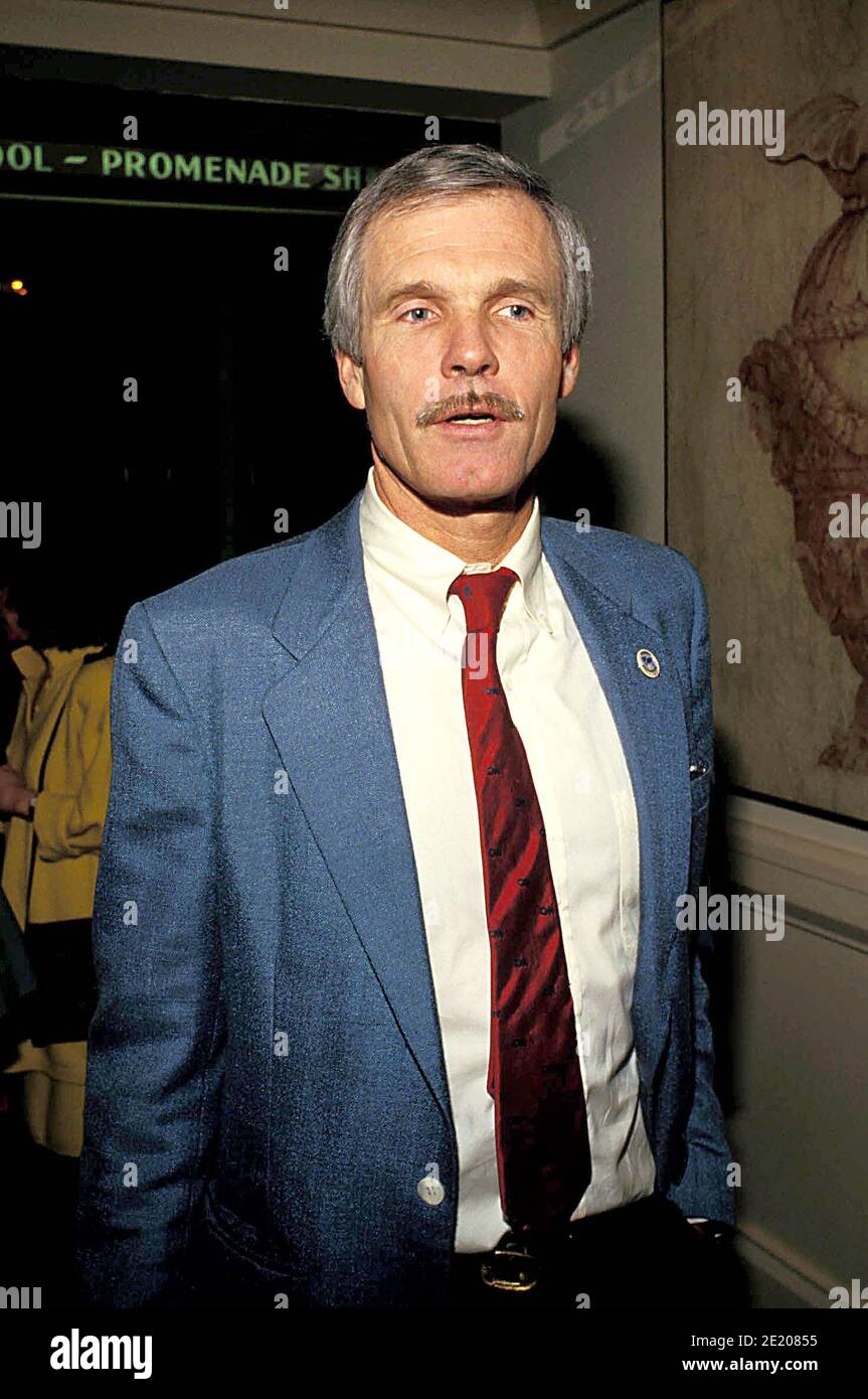 Ted Turner Credit: Ralph Dominguez/MediaPunch Stock Photo - Alamy