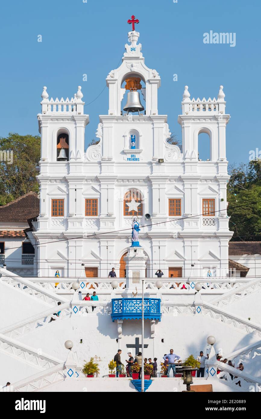 Our Lady of the Immaculate Conception Church in Panaji, Goa, India ...
