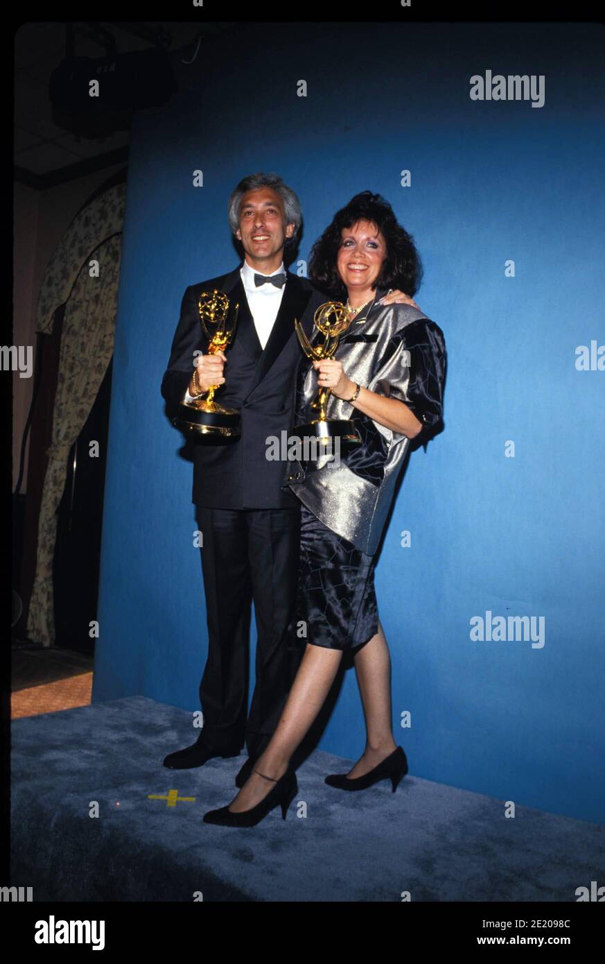 Steven Bochco And Terry Louise Fisher 1987 Credit: Ralph Dominguez ...
