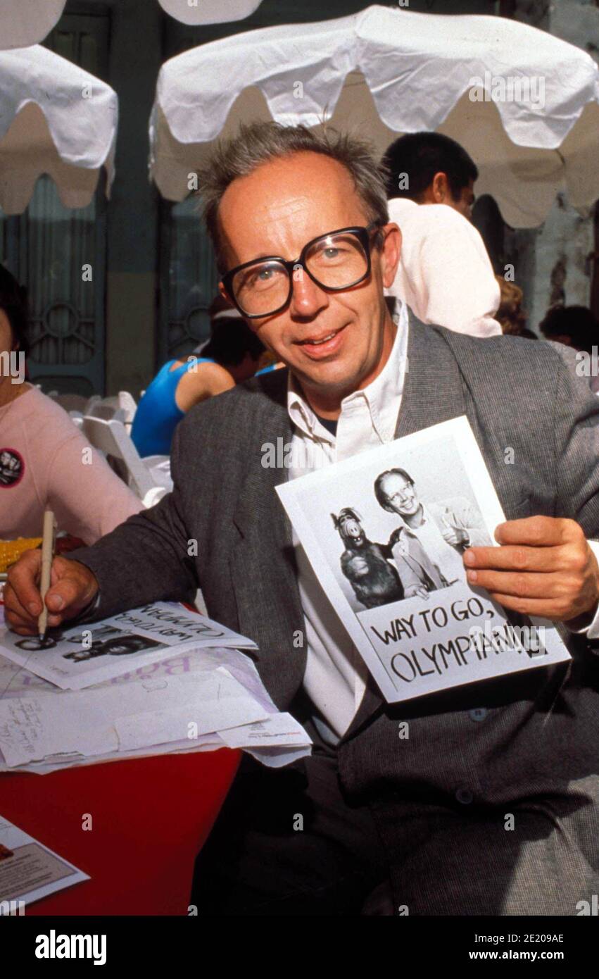 Max Wright 1989 Credit: Ralph Dominguez/MediaPunch Stock Photo - Alamy