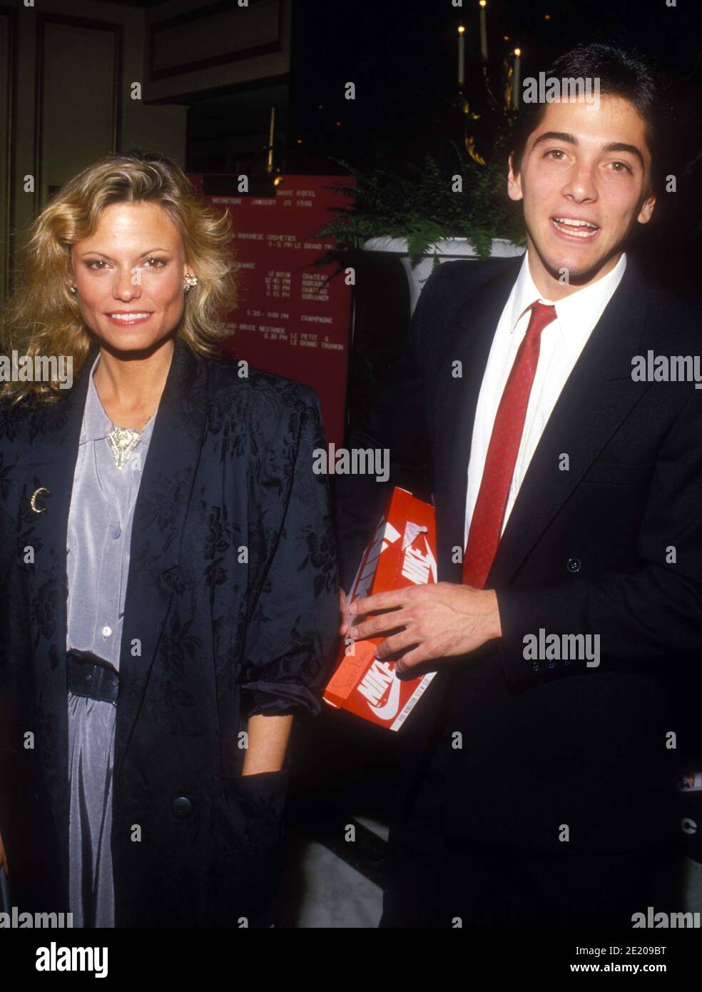 Kay Lenz And Scott Baio 1986 Credit: Ralph Dominguez/MediaPunch Stock ...