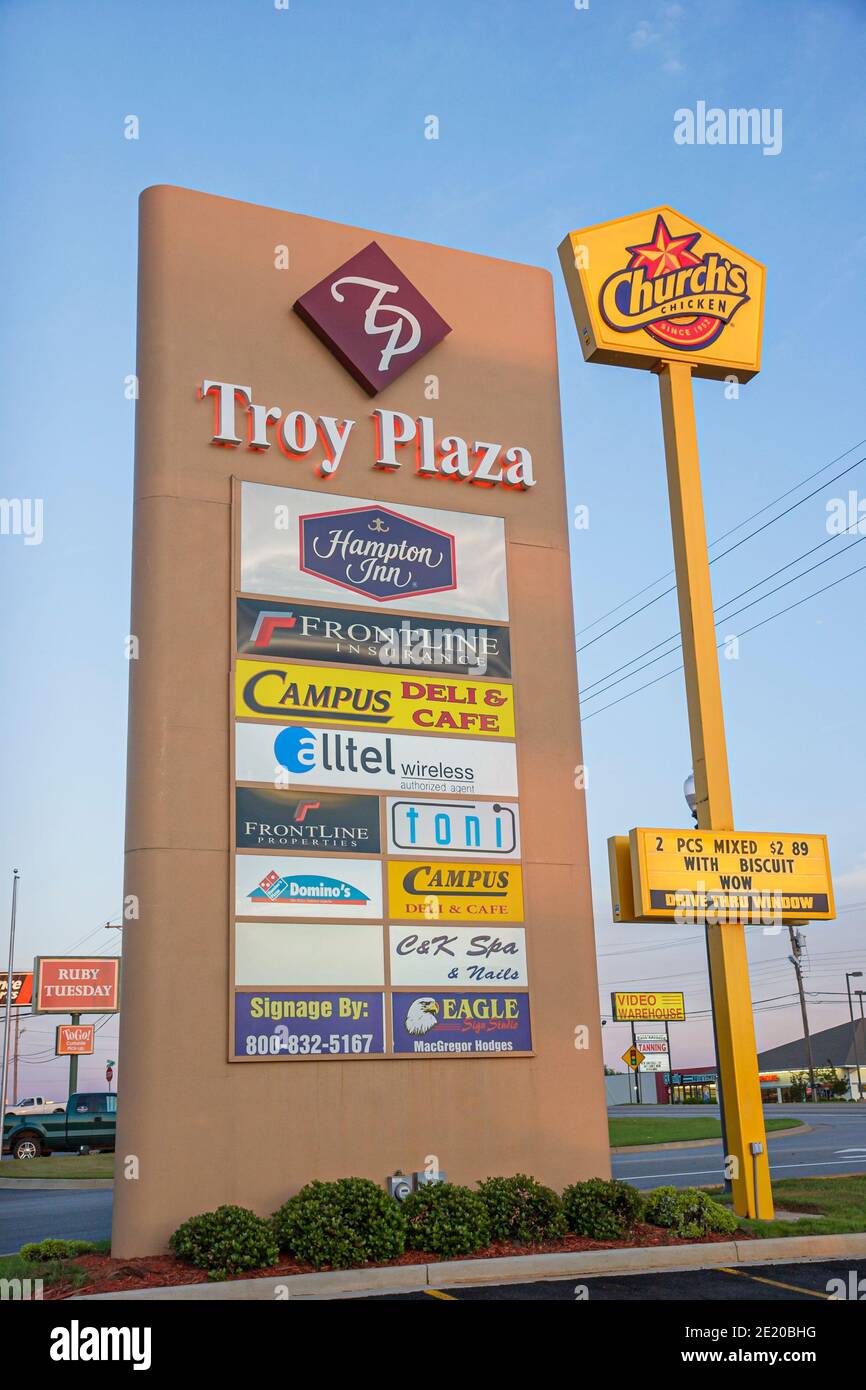 Church's chicken sign hi-res stock photography and images - Alamy