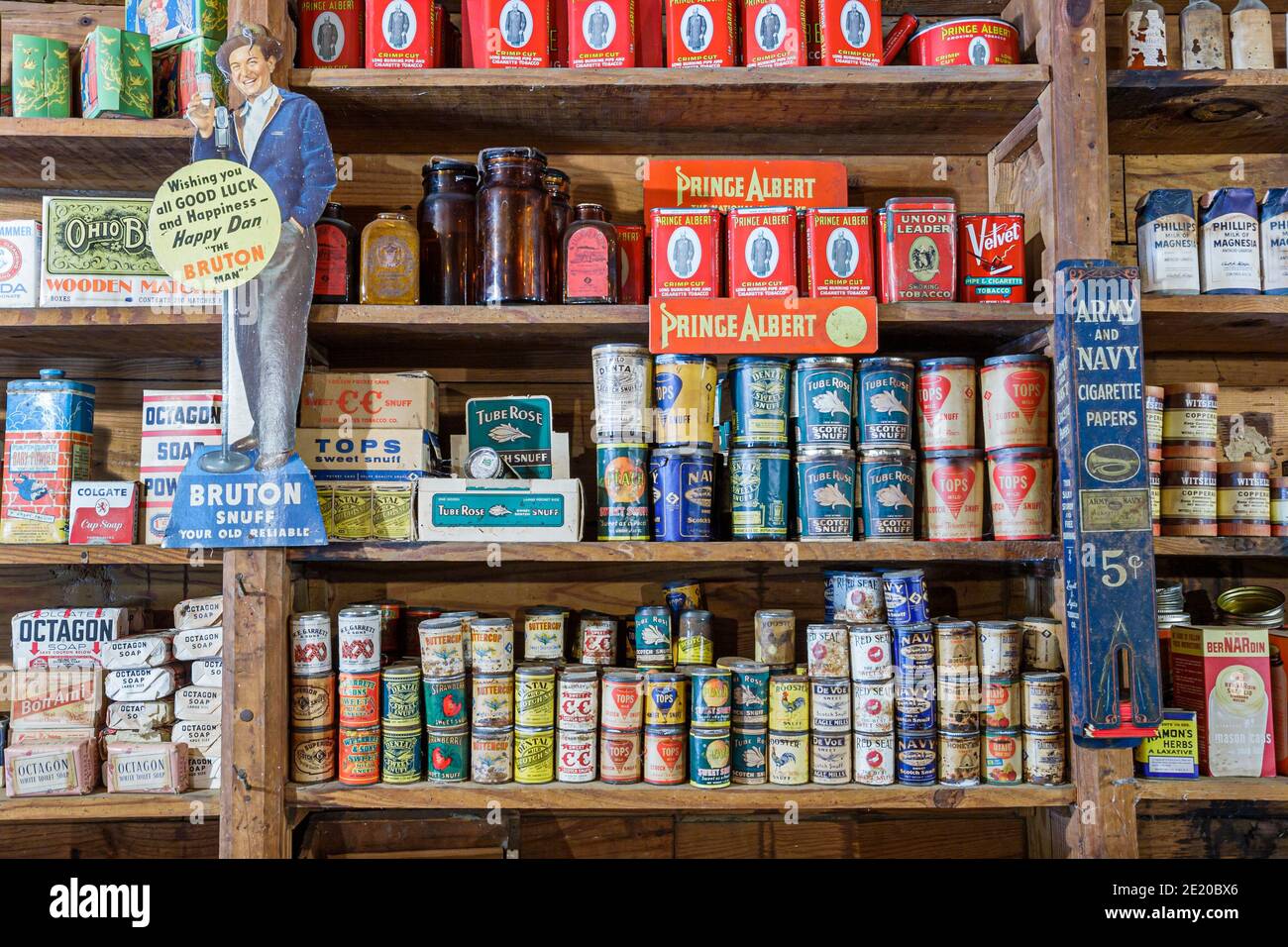 Alabama Troy Pioneer Museum of Alabama Adams General Store,inside ...