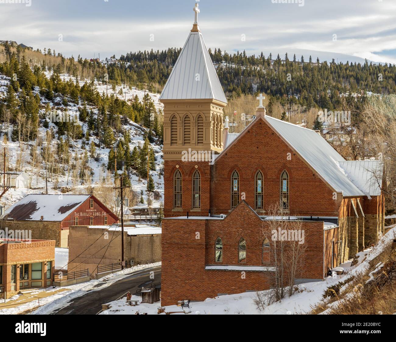 St Mary of the Assumption Catholic Church in Central City, Colorado ...
