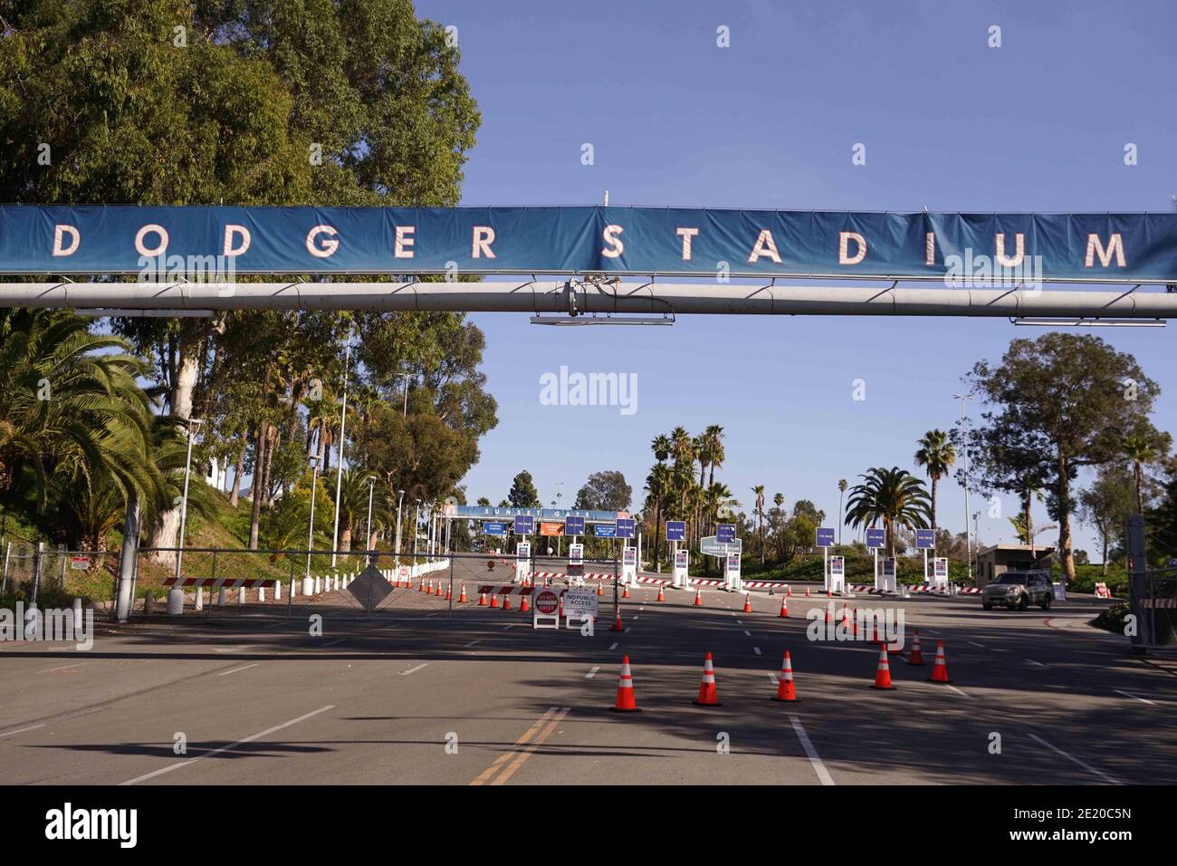 Dodger Stadium Entrance Gates