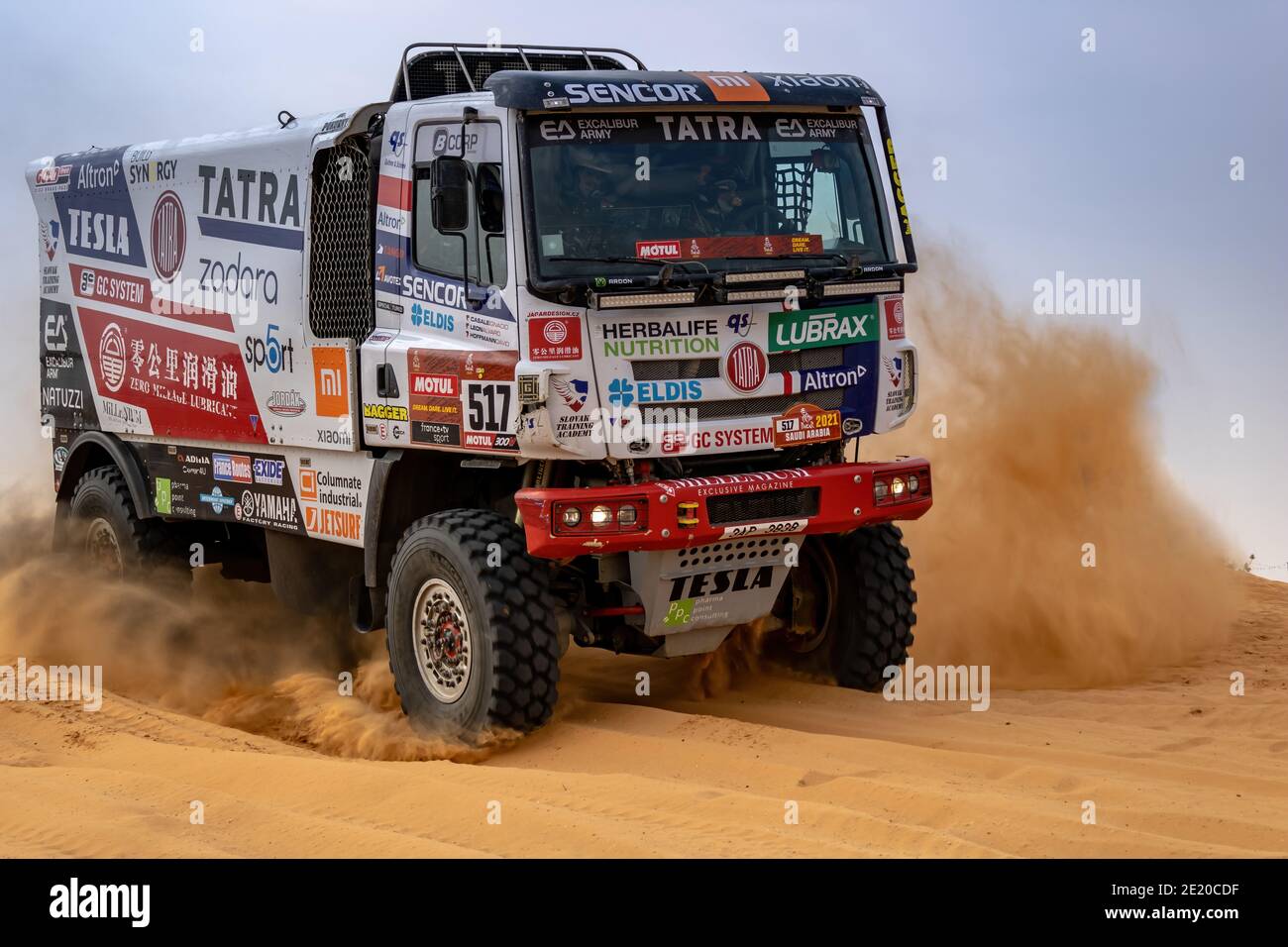 Horimlaa, Saudi Arabia - January 7, 2021: Tatra racing truck of Team ...