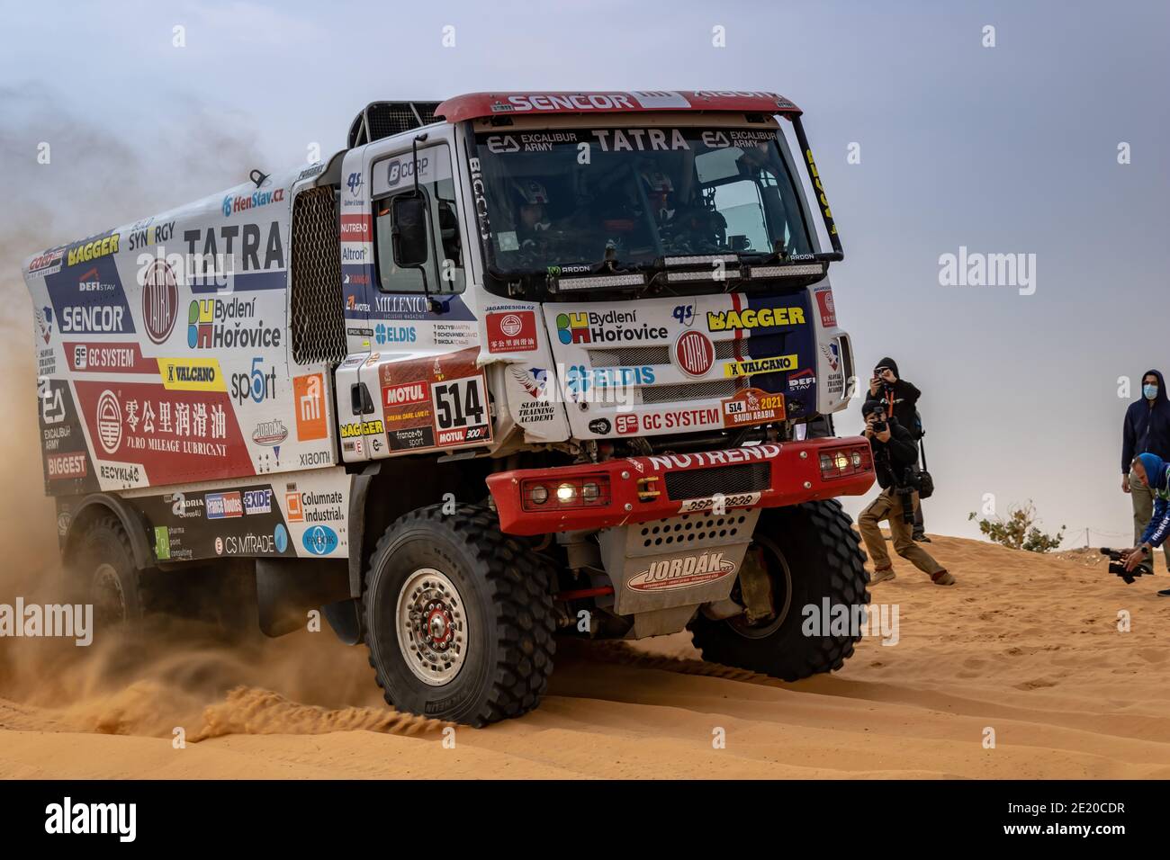 Horimlaa, Saudi Arabia - January 7, 2021: Tatra racing truck of Team ...