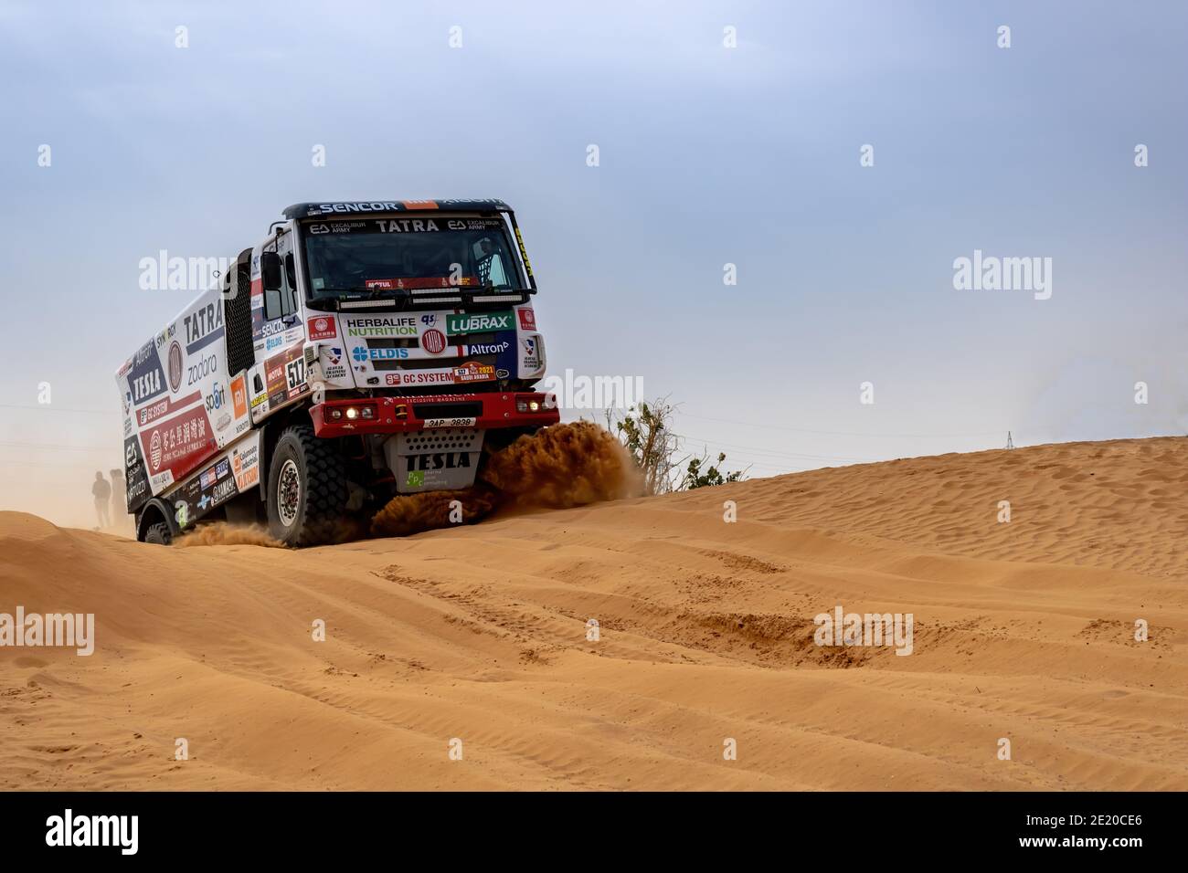 Horimlaa, Saudi Arabia - January 7, 2021: Tatra racing truck of Team ...