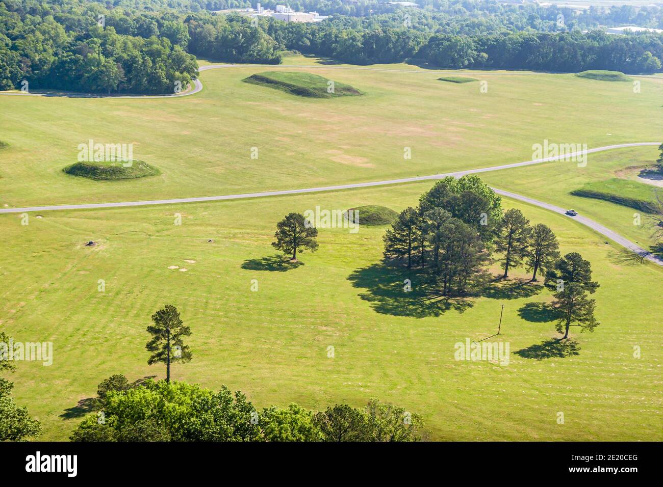 Alabama Moundville Archaeological Park Site,Middle Mississippian Era ...