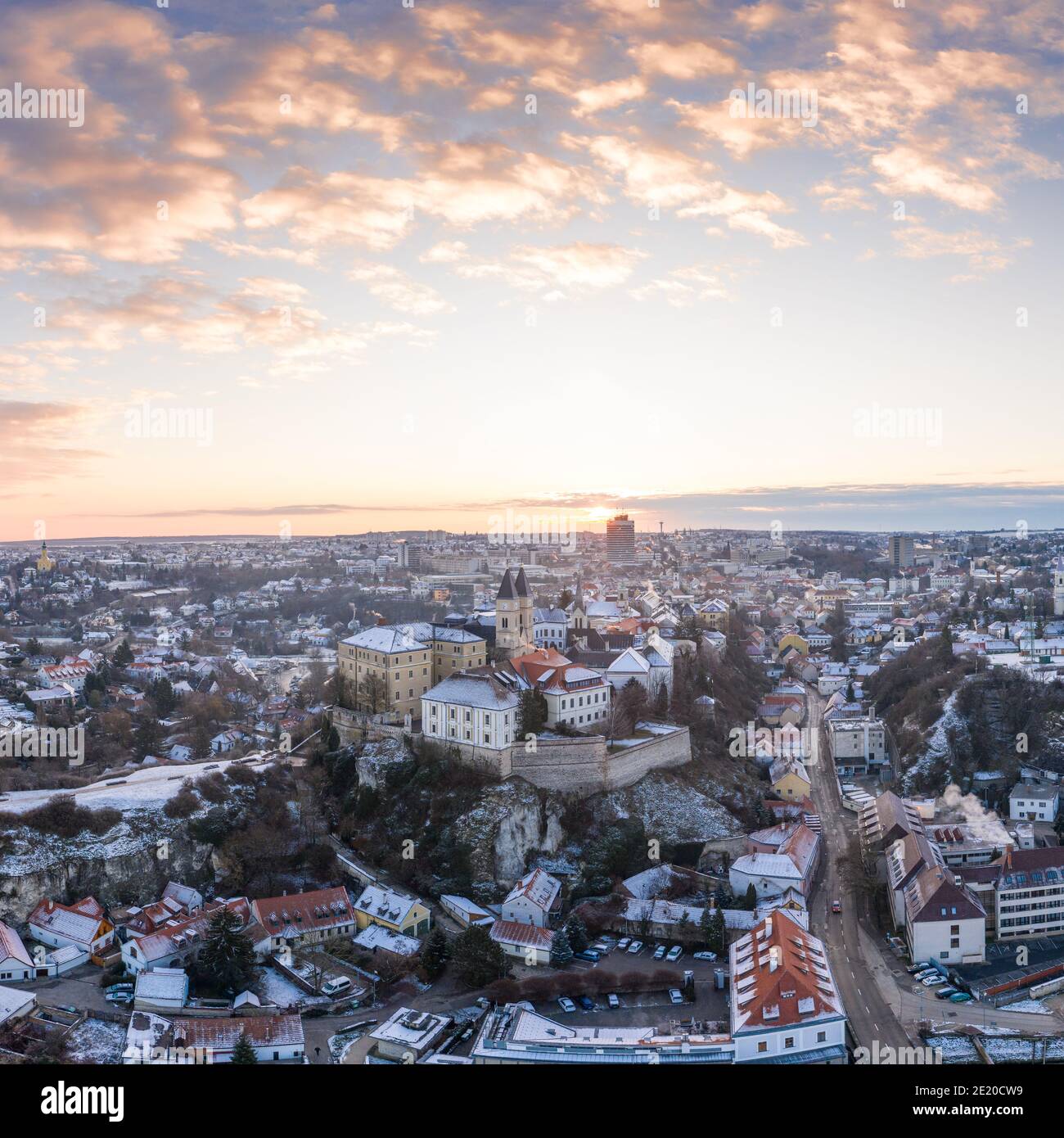 Veszprem aerial hi-res stock photography and images - Alamy
