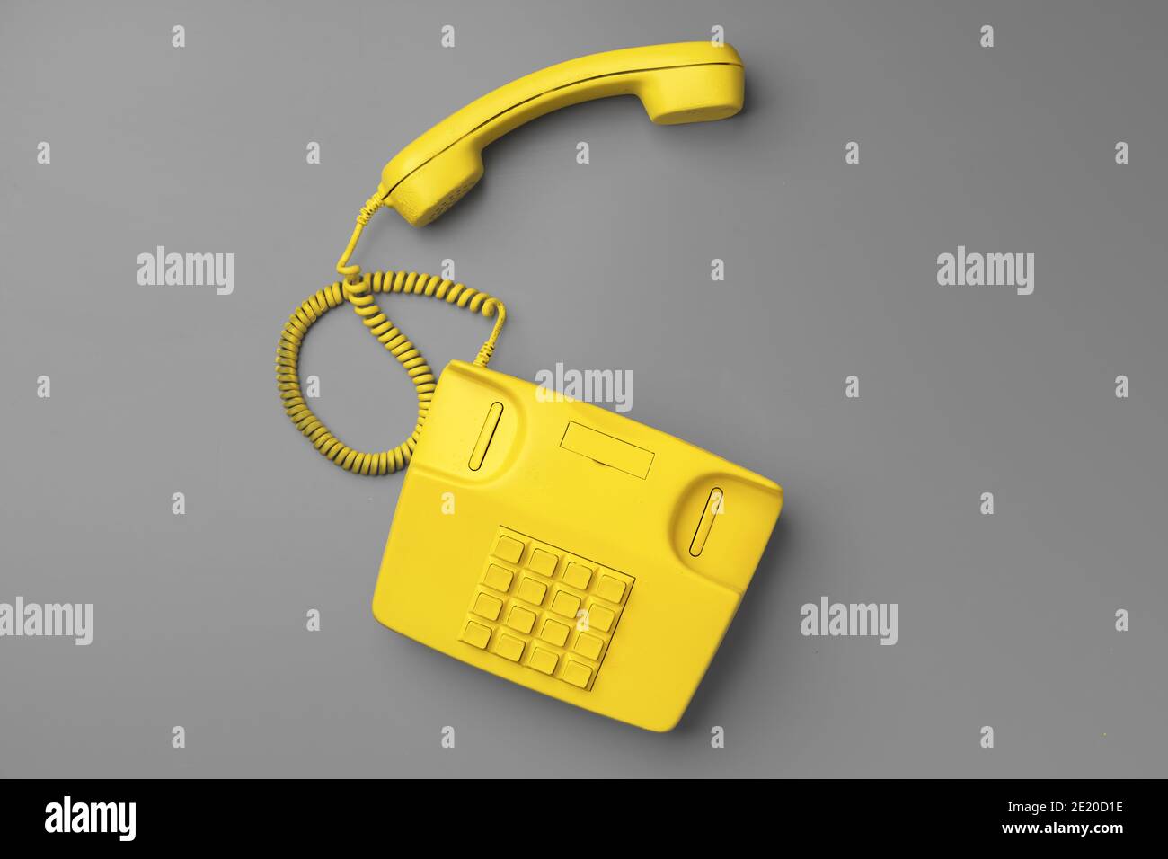 Gray old landline telephone hi-res stock photography and images - Alamy