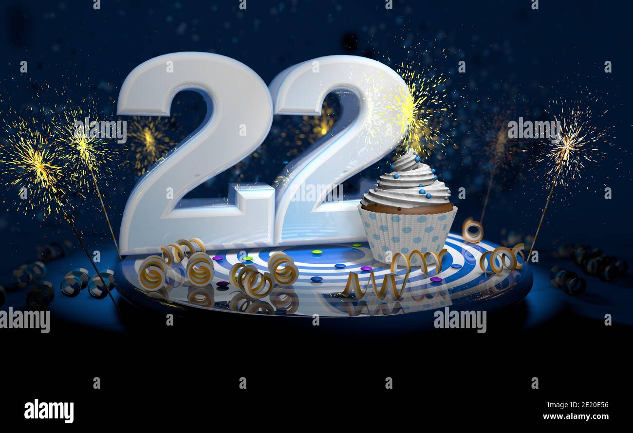 Cute and colorful Happy 22nd birthday background images and gifs for ...