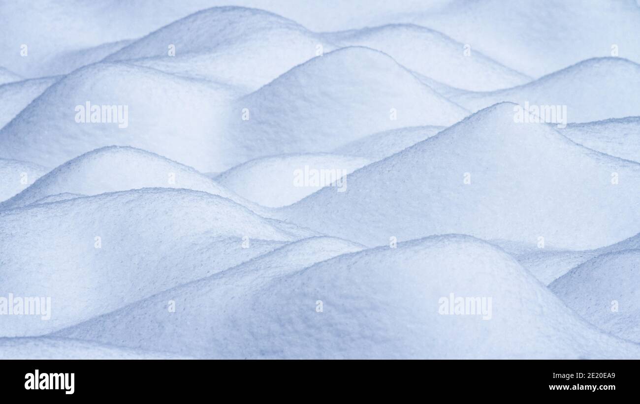 Abstract white snow forms and shapes pattern Stock Photo - Alamy