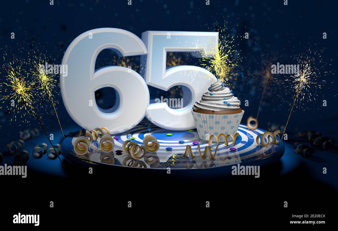 Happy birthday 65th birthday hi-res stock photography and images - Alamy