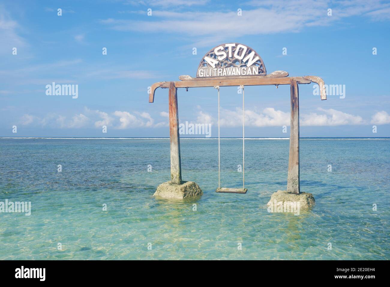 Gili trawangan swing hi-res stock photography and images - Alamy