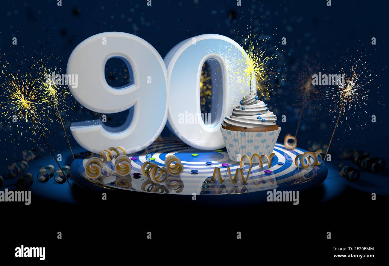 90th birthday card hi-res stock photography and images - Alamy