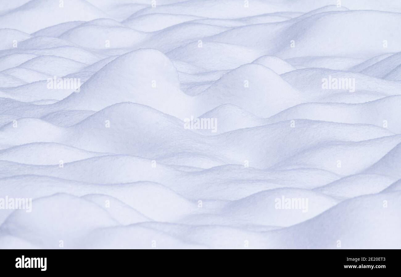 Abstract white snow forms and shapes pattern Stock Photo - Alamy