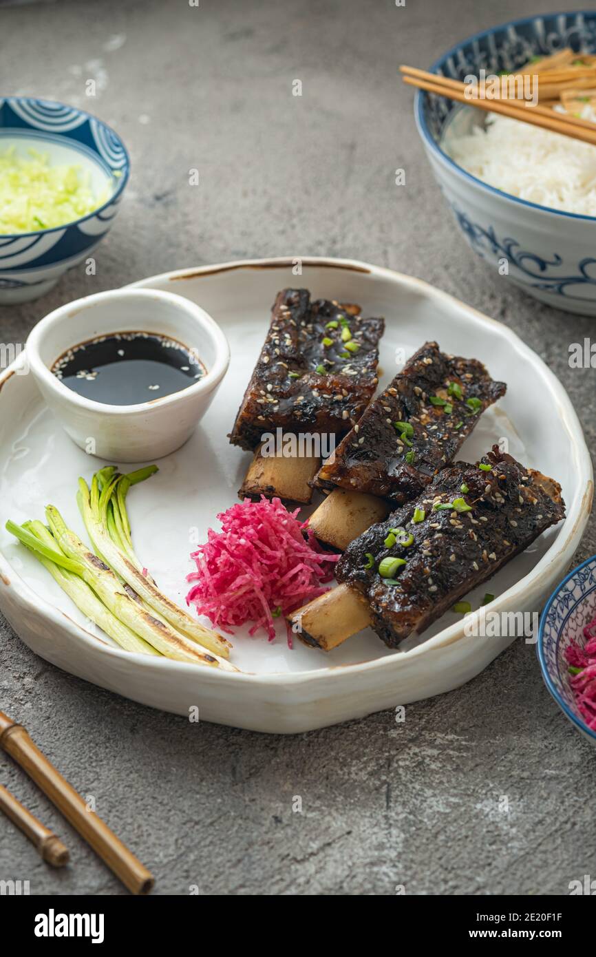 Korean Beef Ribs High Resolution Stock Photography and Images - Alamy