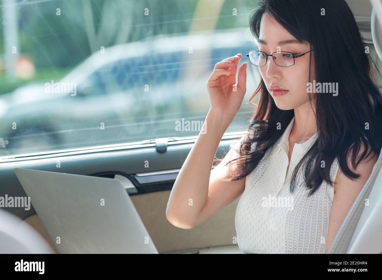 Women only car cars hi-res stock photography and images - Alamy