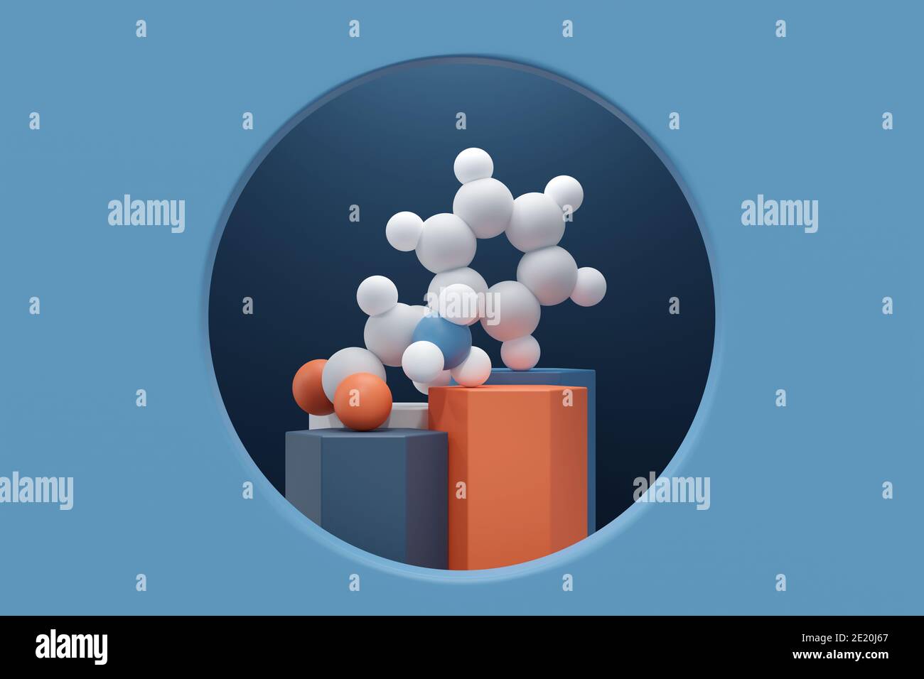 Phenylalanine (l-phenylalanine, Phe, F) amino acid molecule. 3D ...