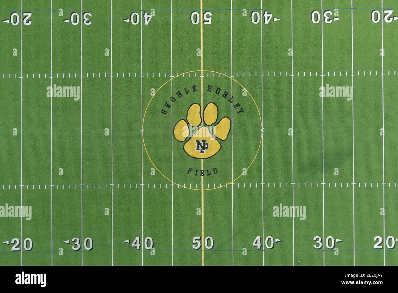 Panther Paw Football Logos