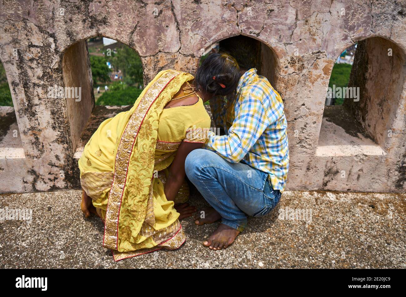 Jejuri fort hi-res stock photography and images - Alamy