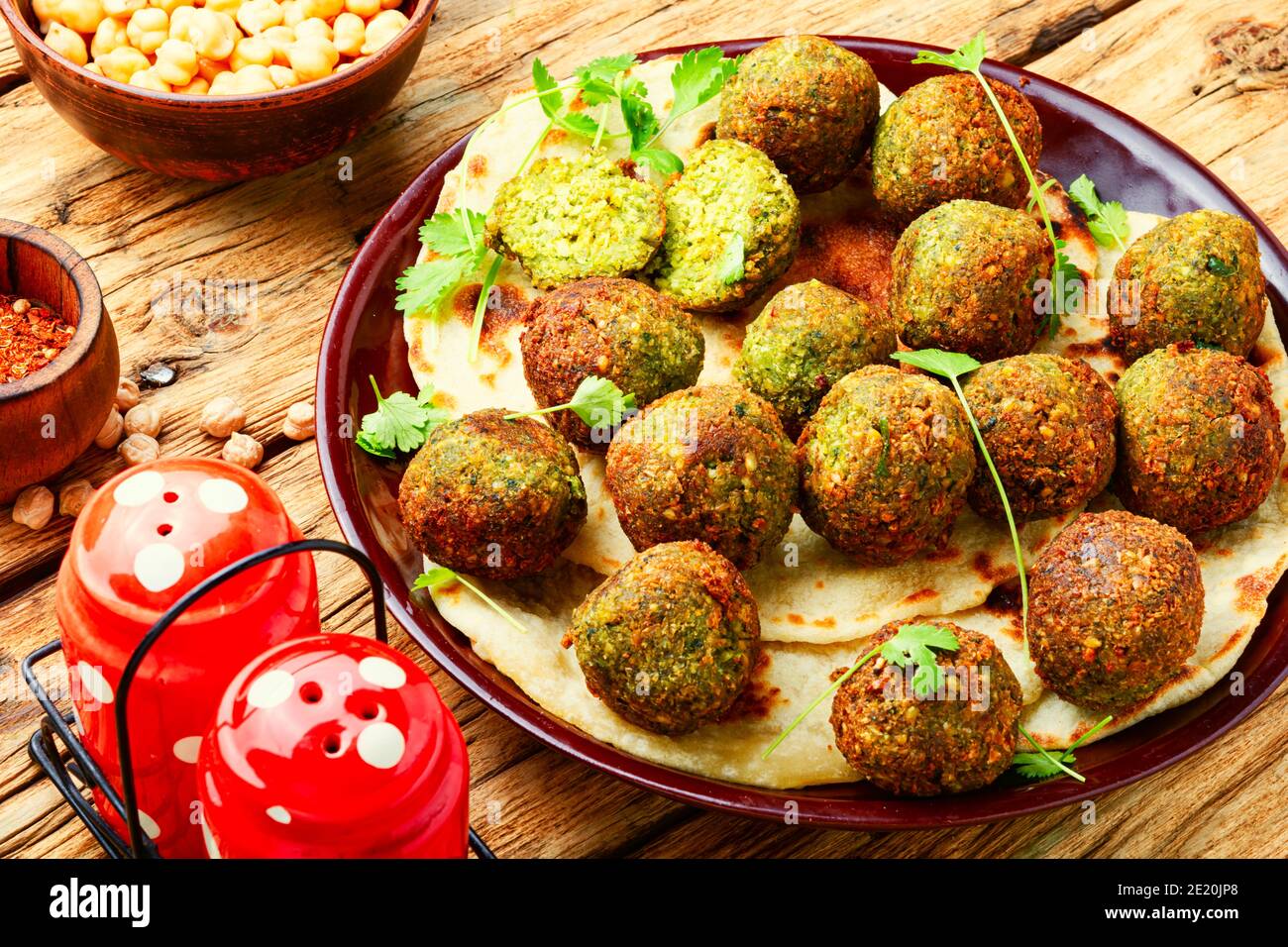 Falafel ball hi-res stock photography and images - Alamy