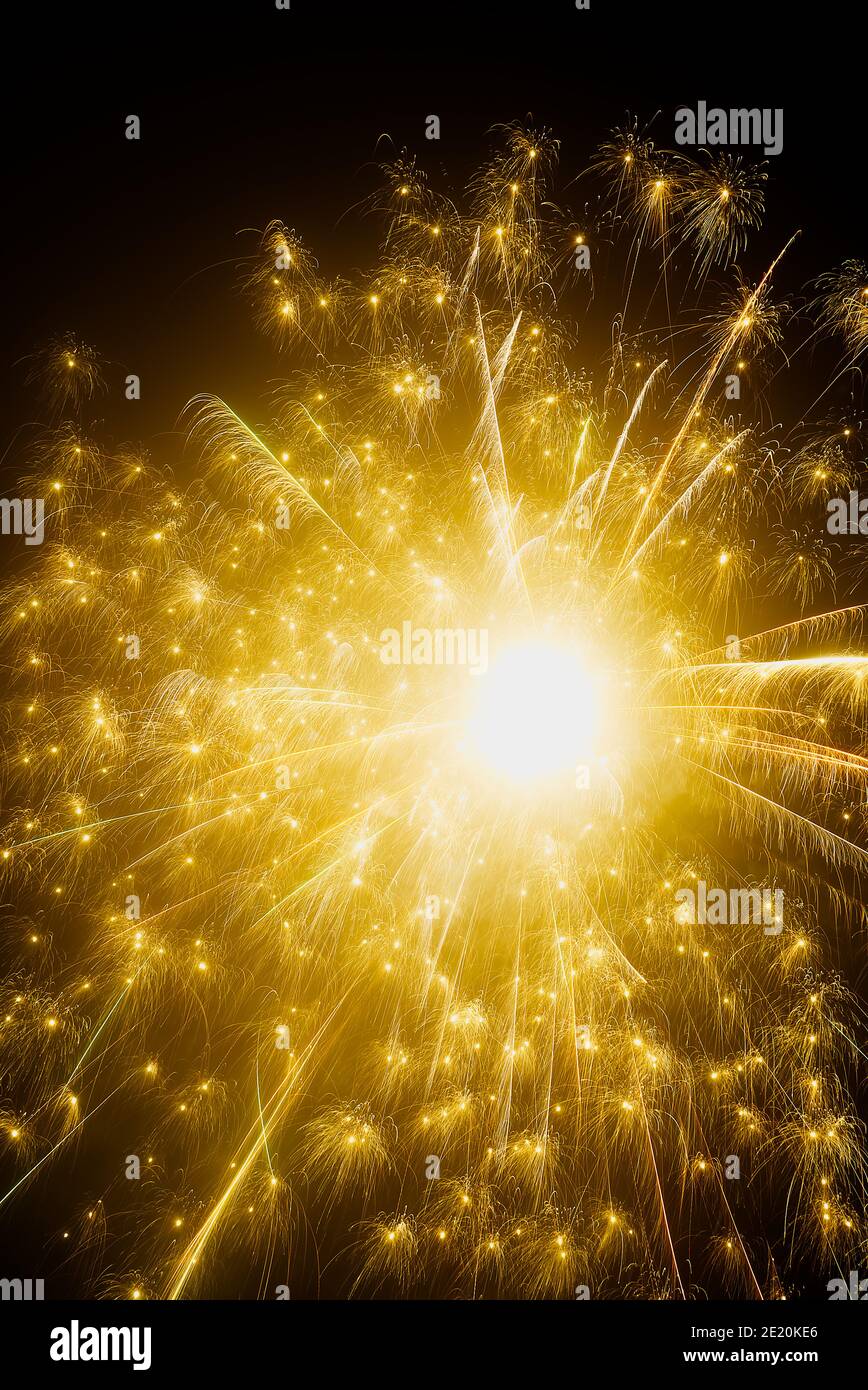 Fourth of July Firework. wonderful fireworks, close up. Fireworks at ...