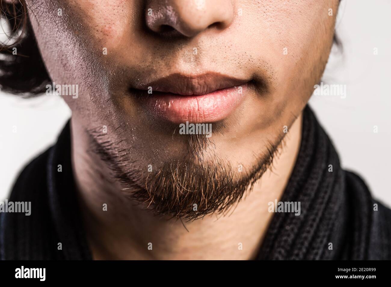 Mans Lips High Resolution Stock Photography and Images - Alamy