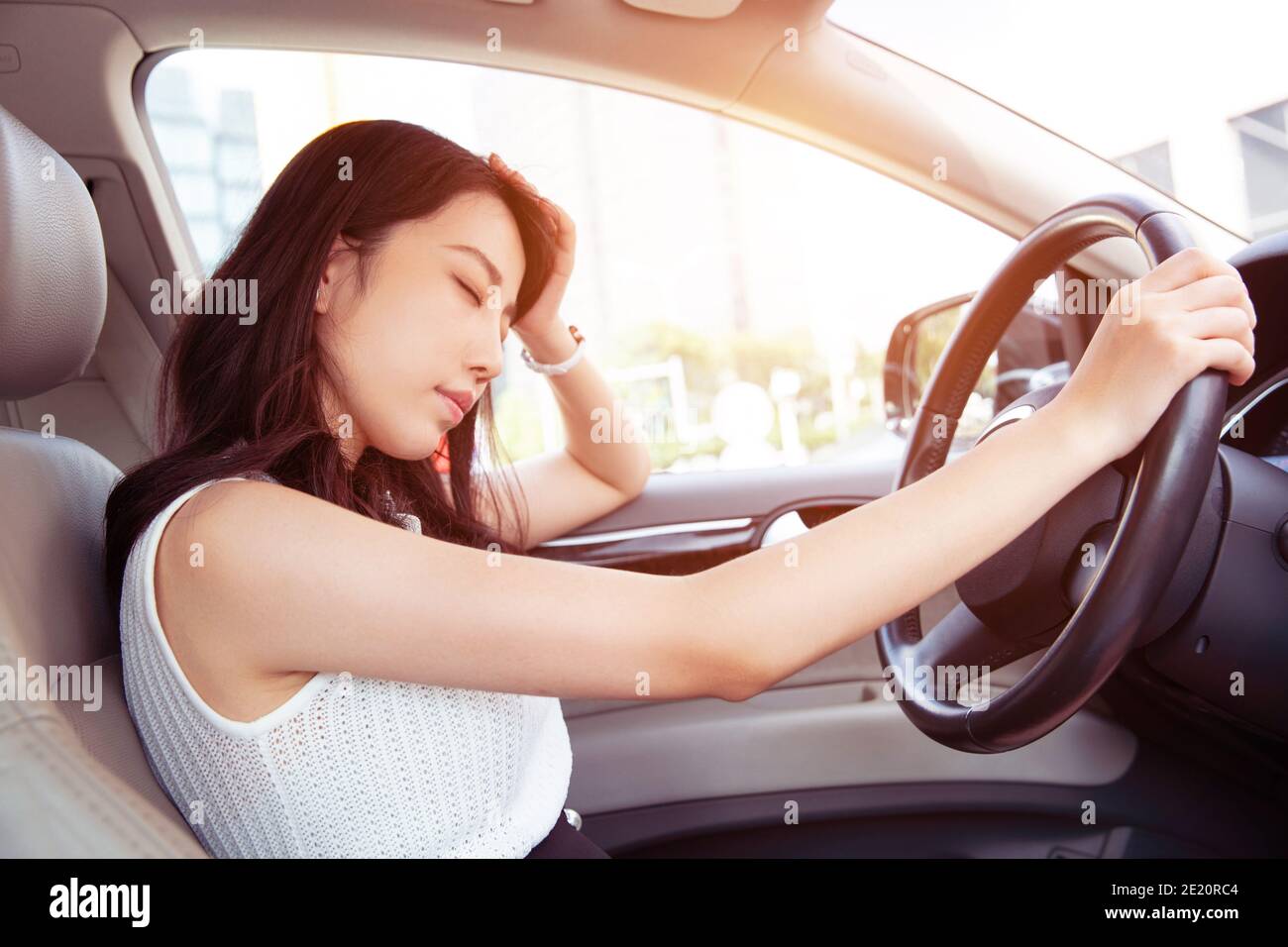 Tired Eyes Driver High Resolution Stock Photography and Images - Alamy