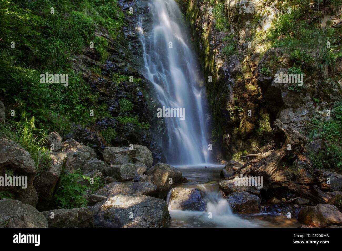 Todtnau waterfall in Todtnauberg in the Black Forest in Germany Stock ...