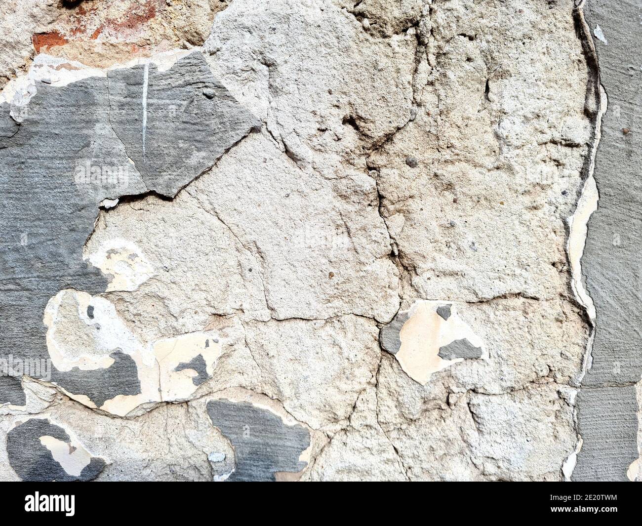 Texture of an old cement wall of abandoned building abstract background ...