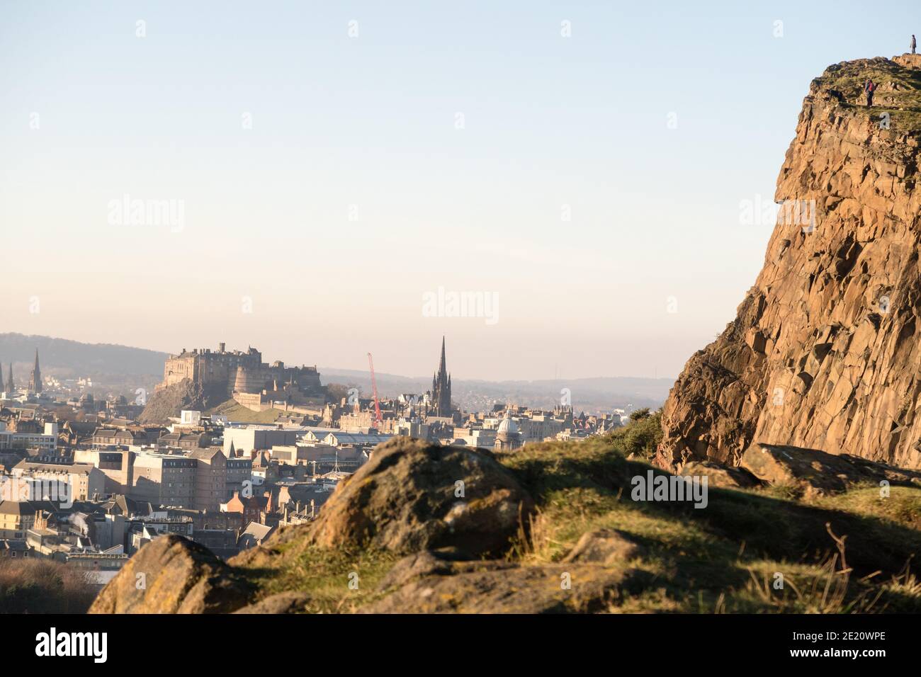 The city of edinburgh is the capital of scotland hi-res stock ...
