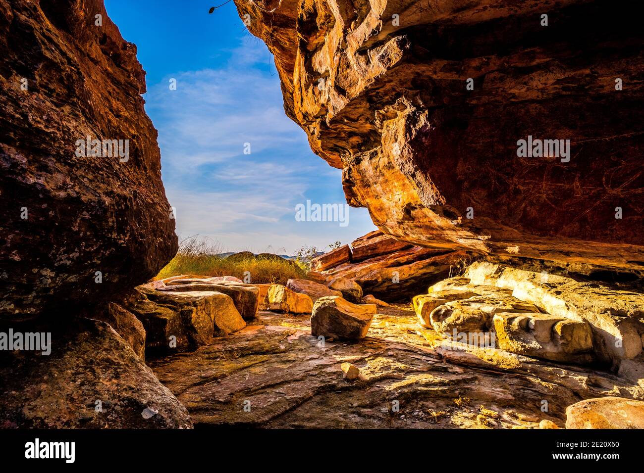 Beautiful Rock Formation in Kakadu National Park Stock Photo - Alamy