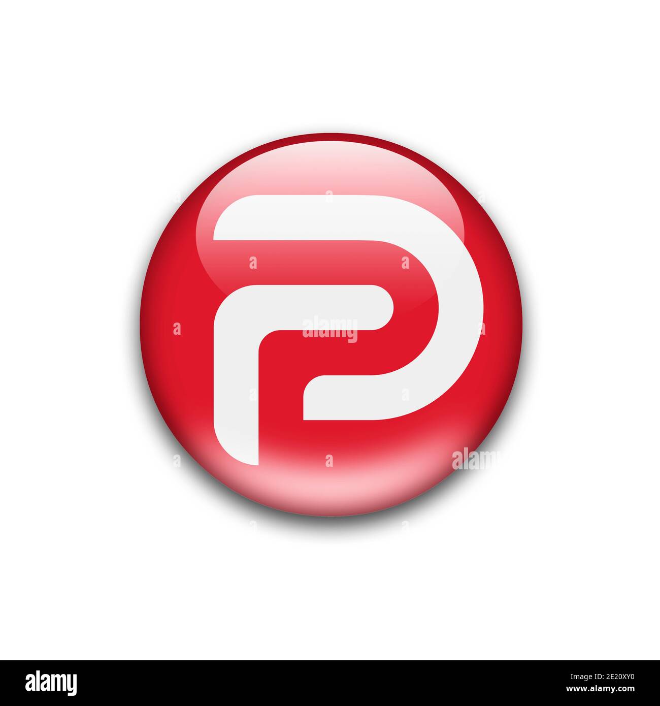 Parler icon Cut Out Stock Images & Pictures - Alamy