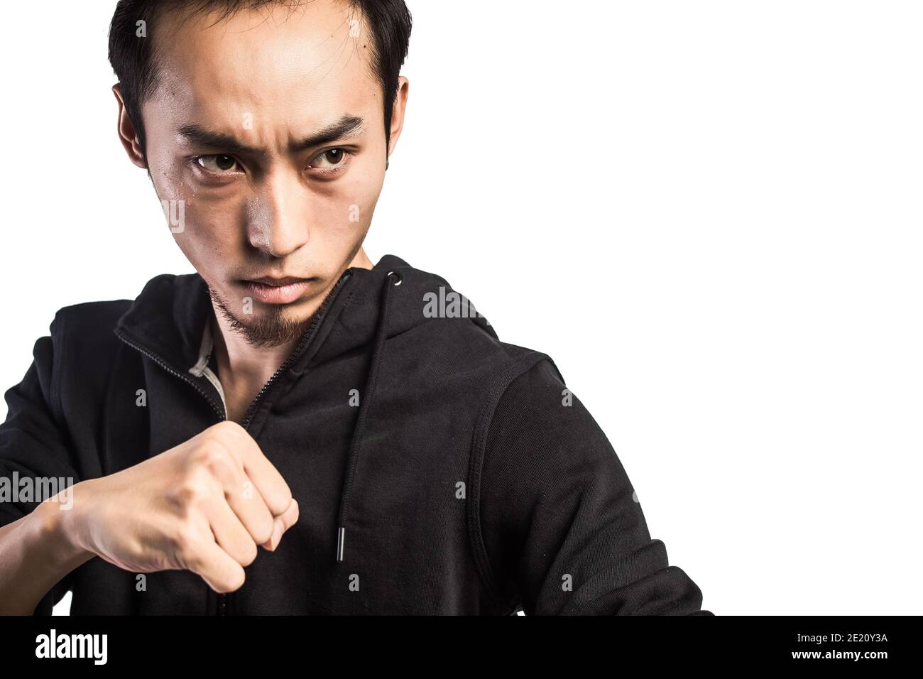 Hitting in chest hi-res stock photography and images - Alamy