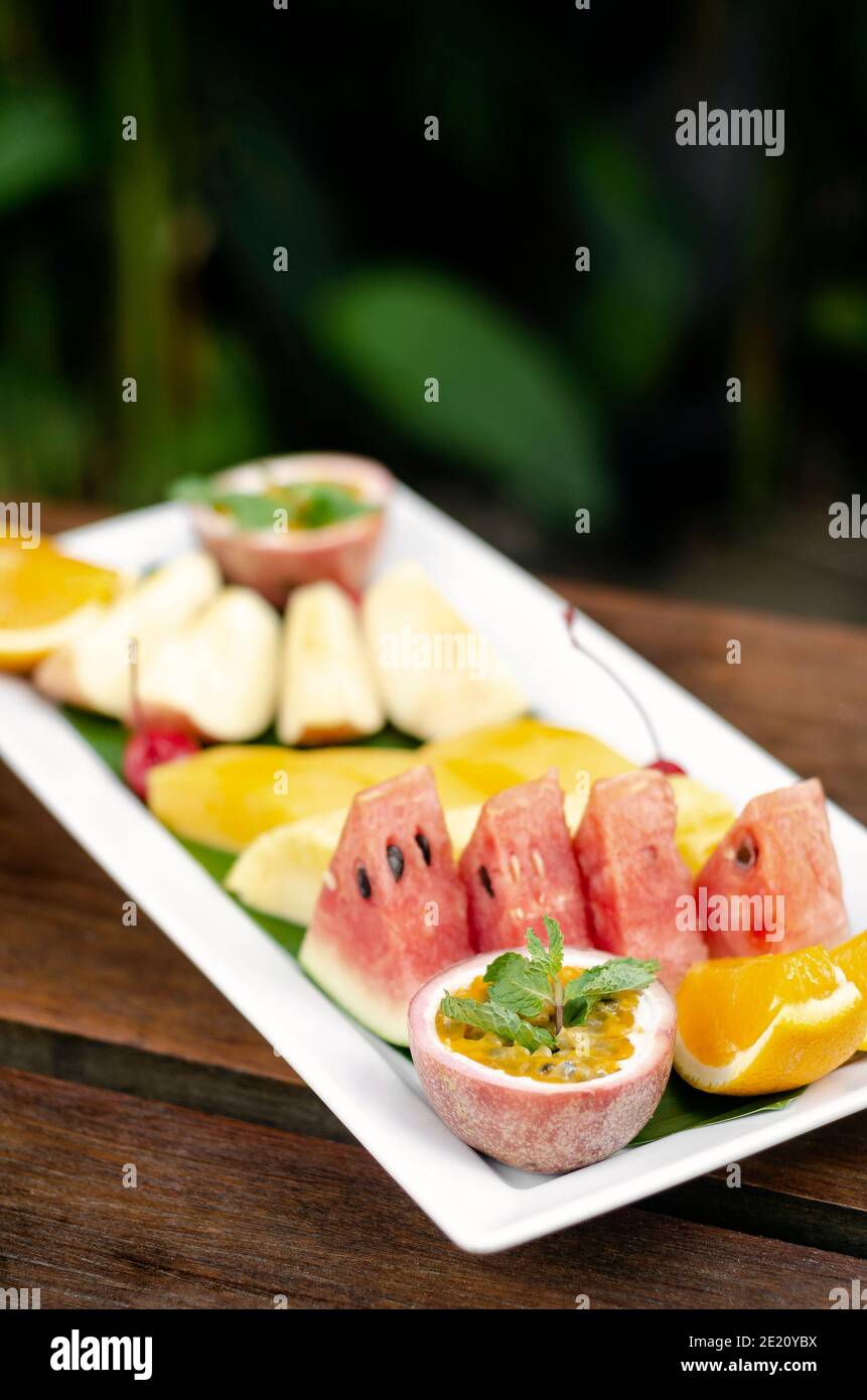 Plating Fruits High Resolution Stock Photography and Images - Alamy