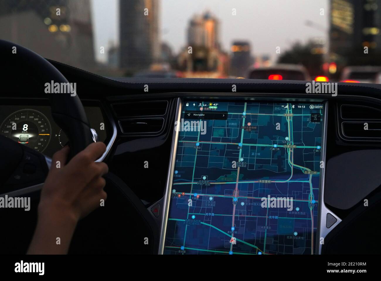 Traffic map real time hi-res stock photography and images - Alamy