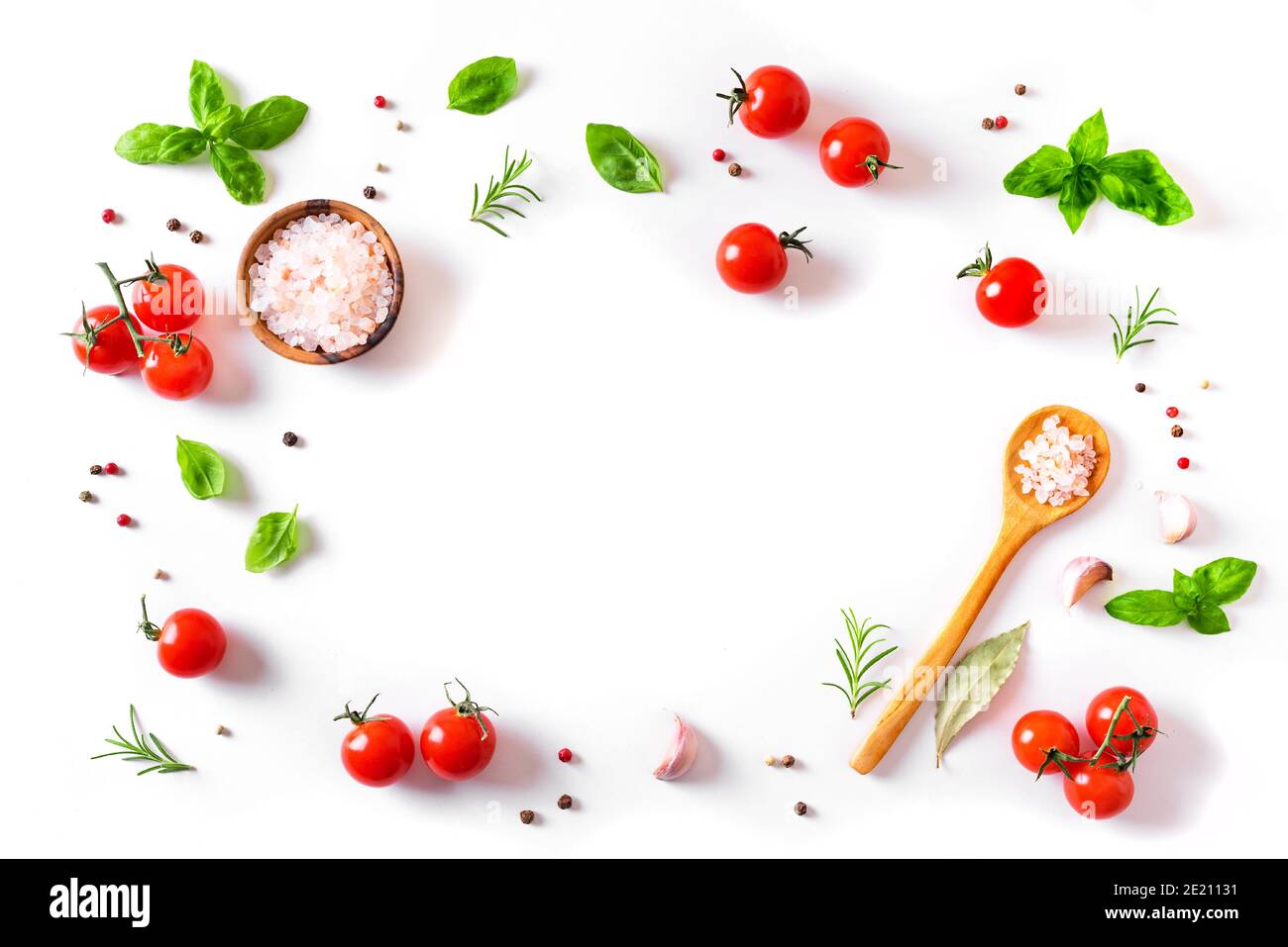 Spices frame hi-res stock photography and images - Alamy