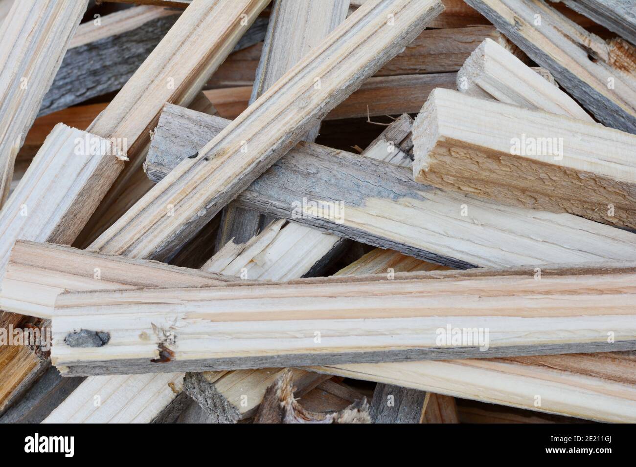Firewood isolated on white. Oak Log Isolated on a white. Log fire wood ...