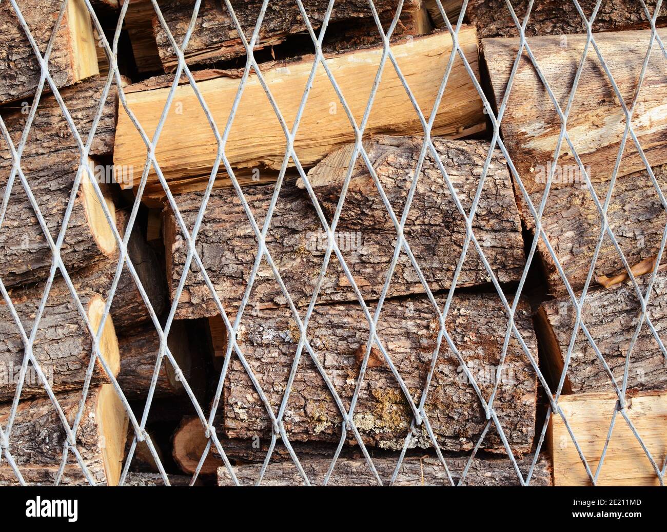 Firewood isolated on white. Oak Log Isolated on a white. Log fire wood ...