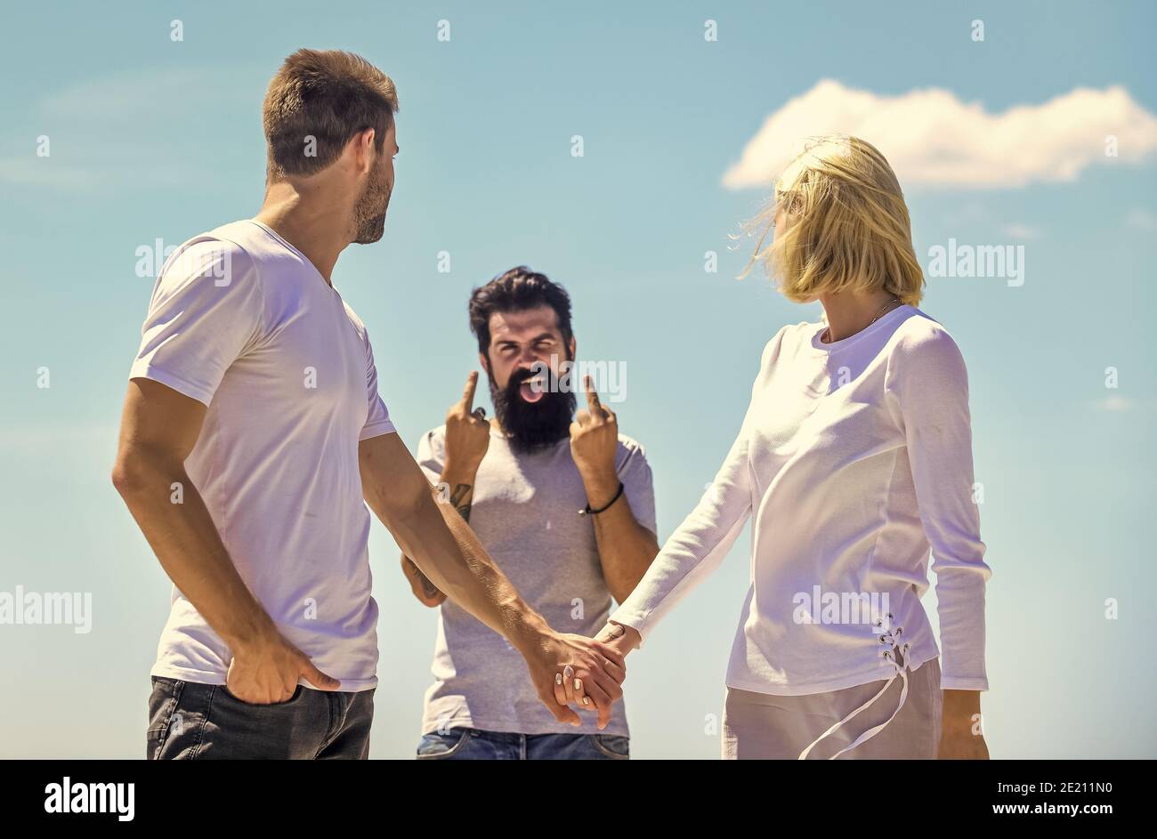 Love and hate. Partners relations. Difficult relationships. If any of ...