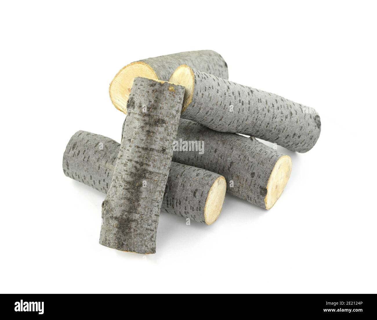 Firewood isolated on white. Log Isolated on a white. Log fire wood ...