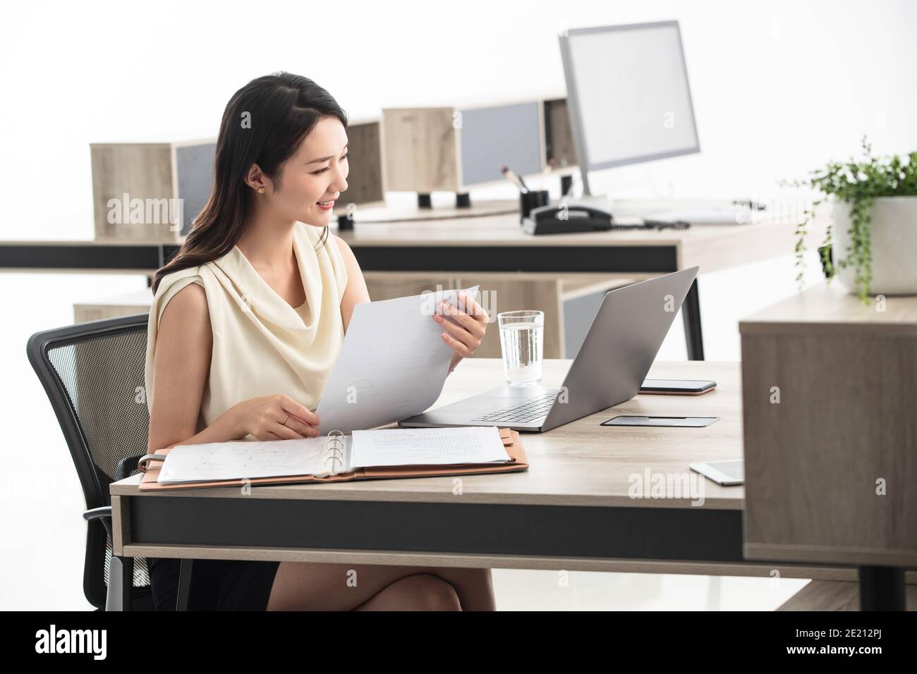 Business lady in the office work Stock Photo - Alamy