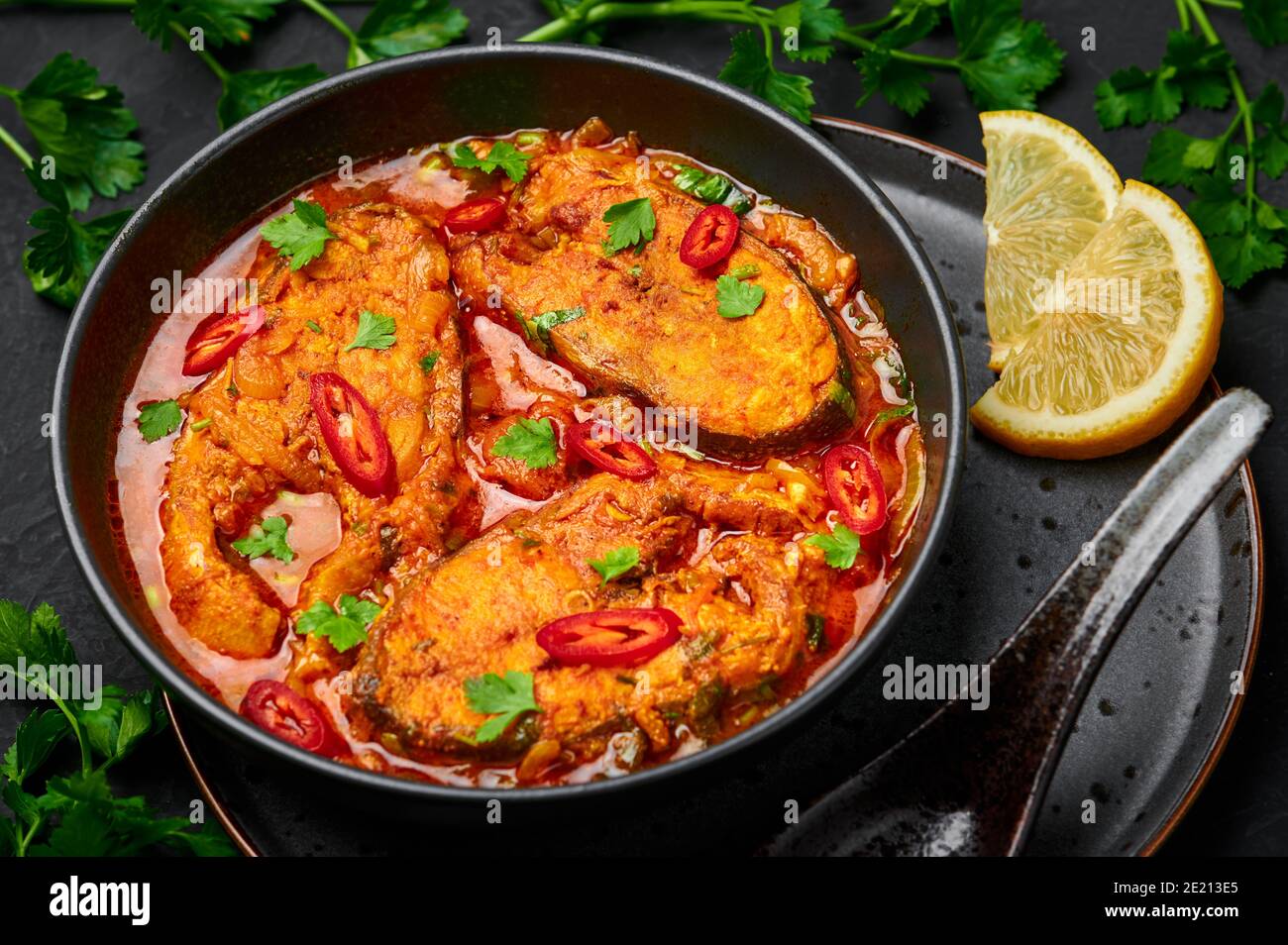 Bengali fish curry hi-res stock photography and images - Alamy