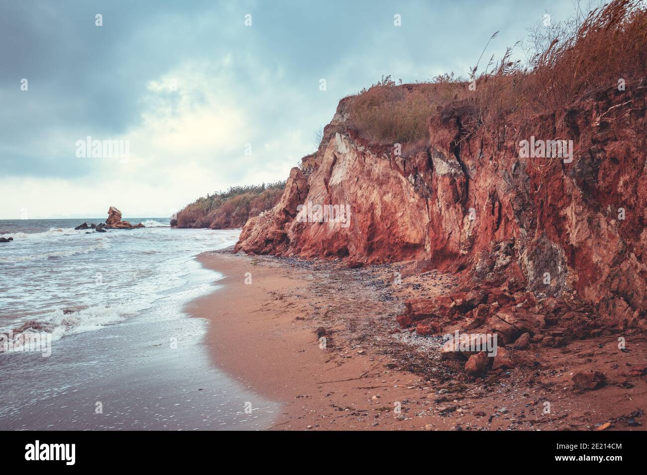 Clay sand on beach hi-res stock photography and images - Alamy