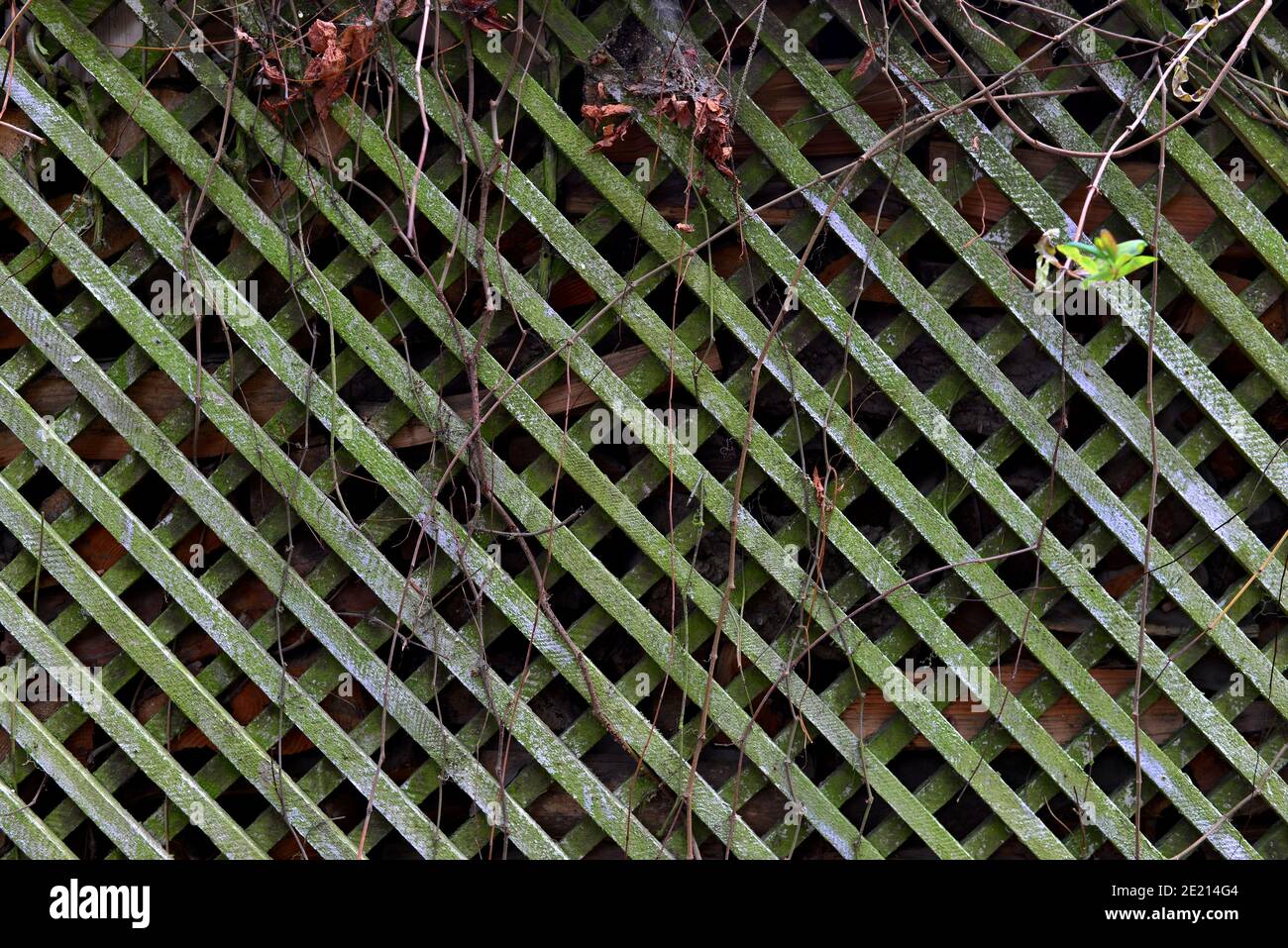 Wooden criss cross fence hi-res stock photography and images - Alamy