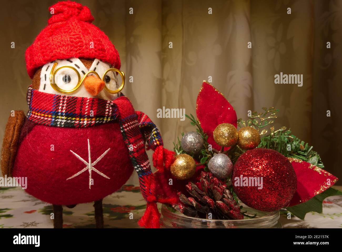 Cartoon robin christmas hi-res stock photography and images - Alamy